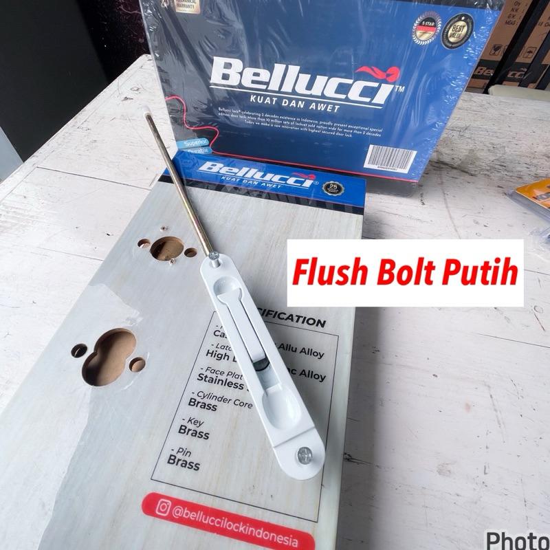 Jual flush bolt 508 grendel tanam 508 spartan pintu alumunium grendel ...