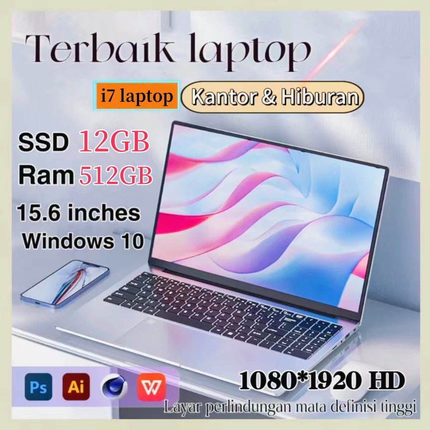 Jual [Pengiriman Jakarta]Laptop baru asli i7-N4125 RAM 12G+512GB SSD ...