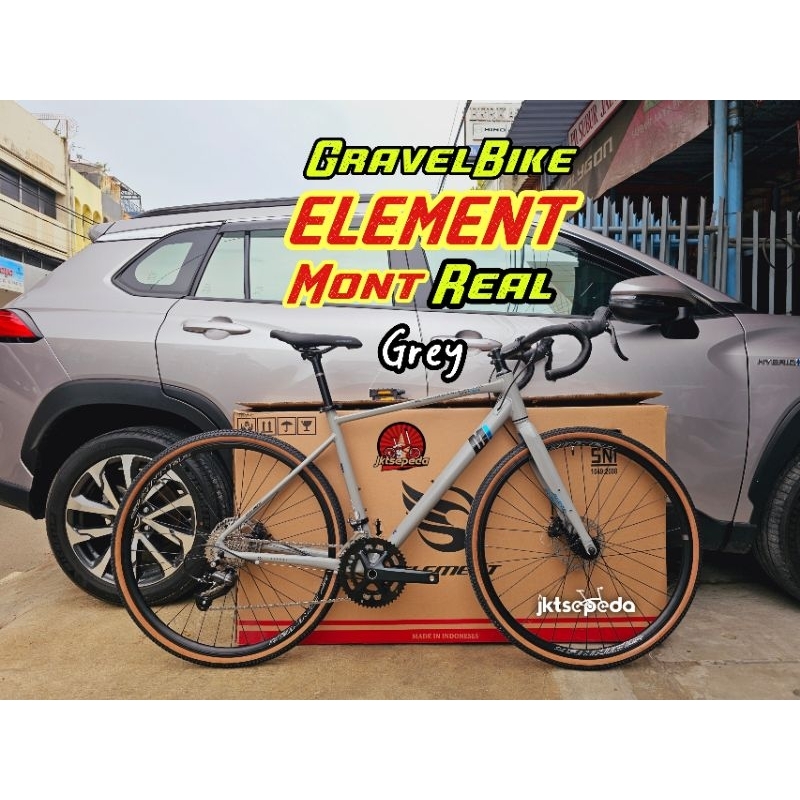 Jual Sepeda GRAVEL BIKE ELEMENT MONTREAL | Shopee Indonesia