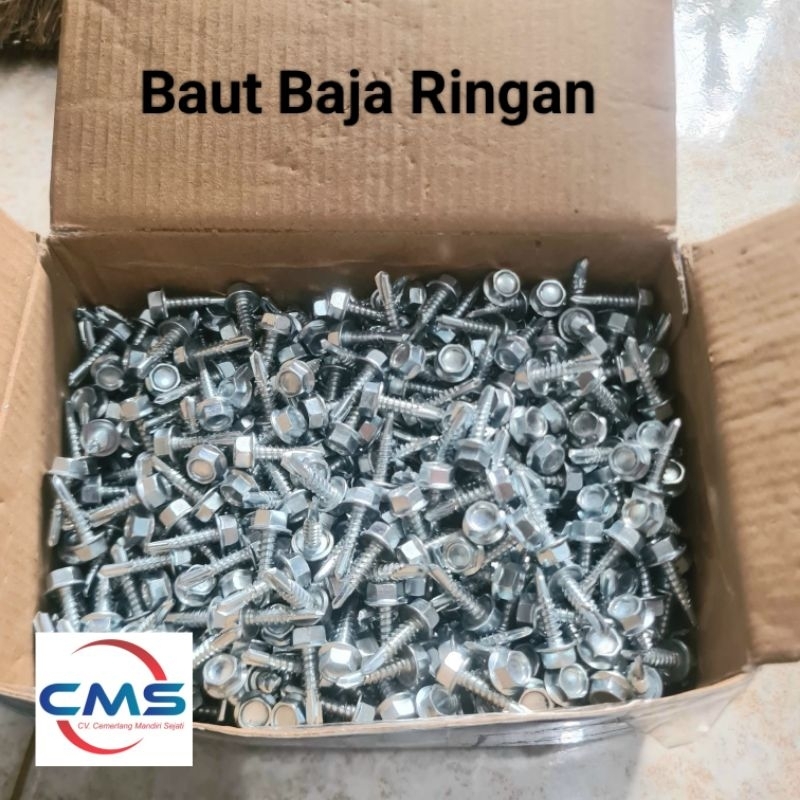 Jual Baut Baja ringan / Baut Taso Termurah Grosir / Baut (CMS) | Shopee ...