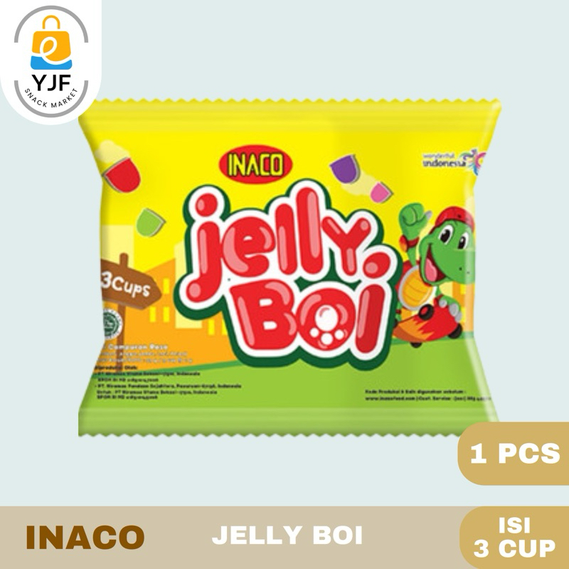 Jual Inaco Jelly Boi / Jelly Cup Inaco Rasa Buah / Puding Jeli Agar ...