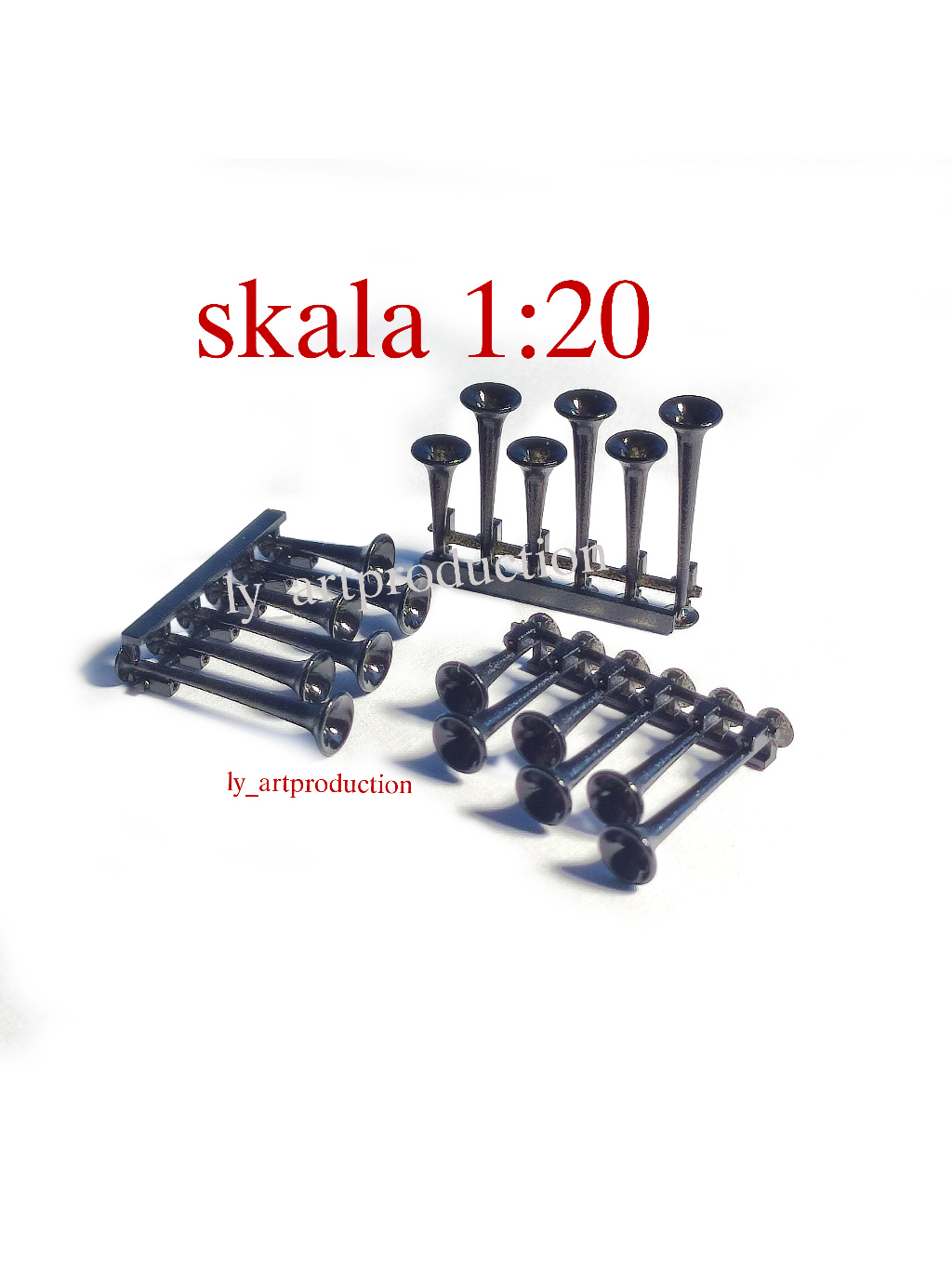 Jual corong Basuri miniatur Horn telolet Basuri skala 1:20 | Shopee ...