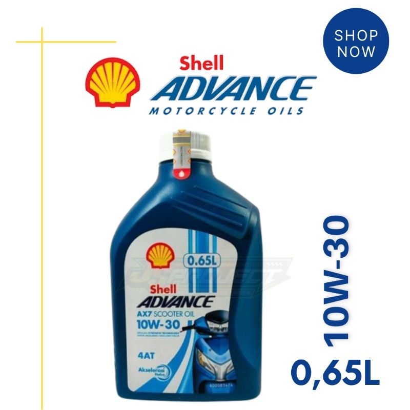 Jual Oli Shell Advance 10w-30 0.65 L 100% ORIGINAL untuk matic | Shopee ...