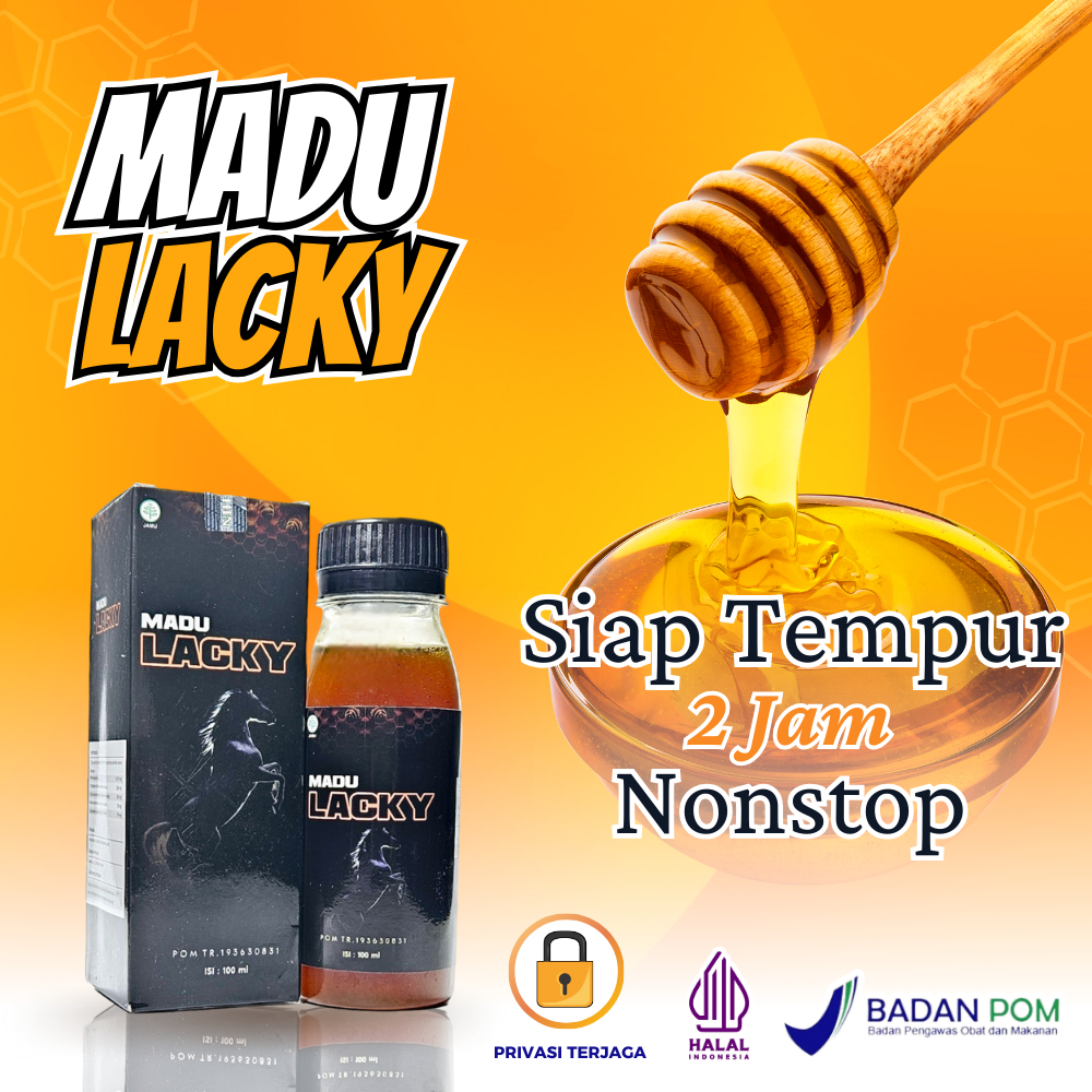 Jual MADU LACKY - Herbal Madu Kuat Pria untuk Stamina Pria Dewasa Tahan ...