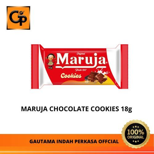 Jual COKLAT MARUJA CHOCOLATE COOKIES 18 G | Shopee Indonesia