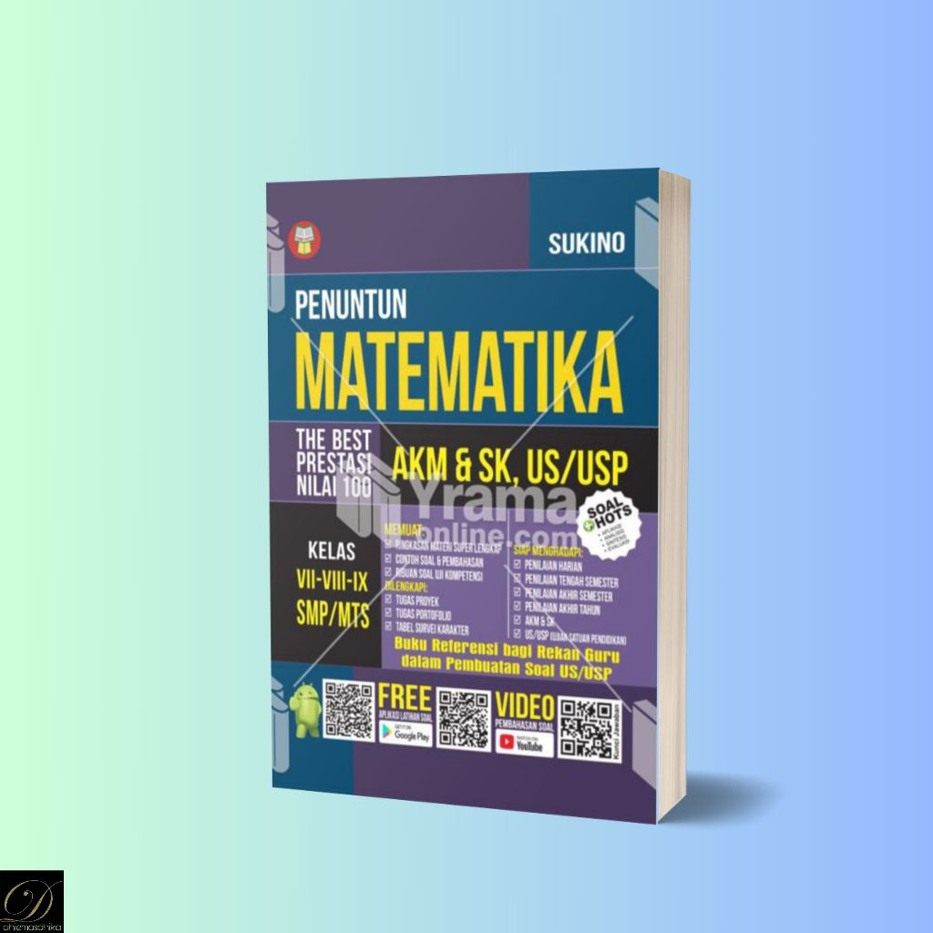 Jual Buku Penuntun Penyelesaian Matematika SMP/MTs Kelas 7/VII/8/VIII/9/IX AKM dan SK | Shopee ...