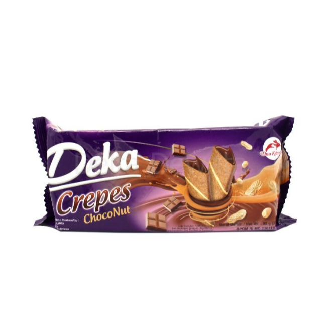 Jual Deka Crepes Choconut Dua Kelinci 100gr | Shopee Indonesia