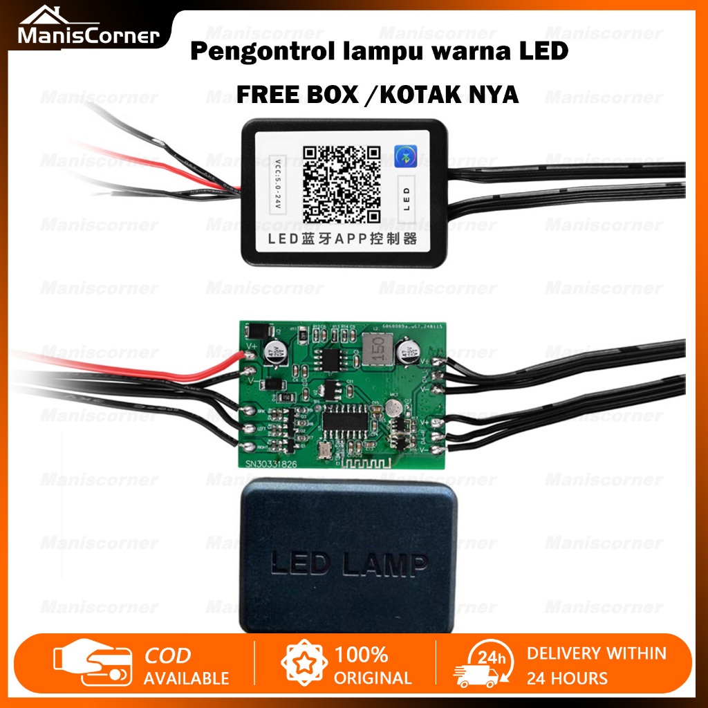Jual 【Ready stock】Baru Modul Alis RGB Bluetooth Input 5-24V Output 5V NEW VERSION/MODUL LED DMX ...