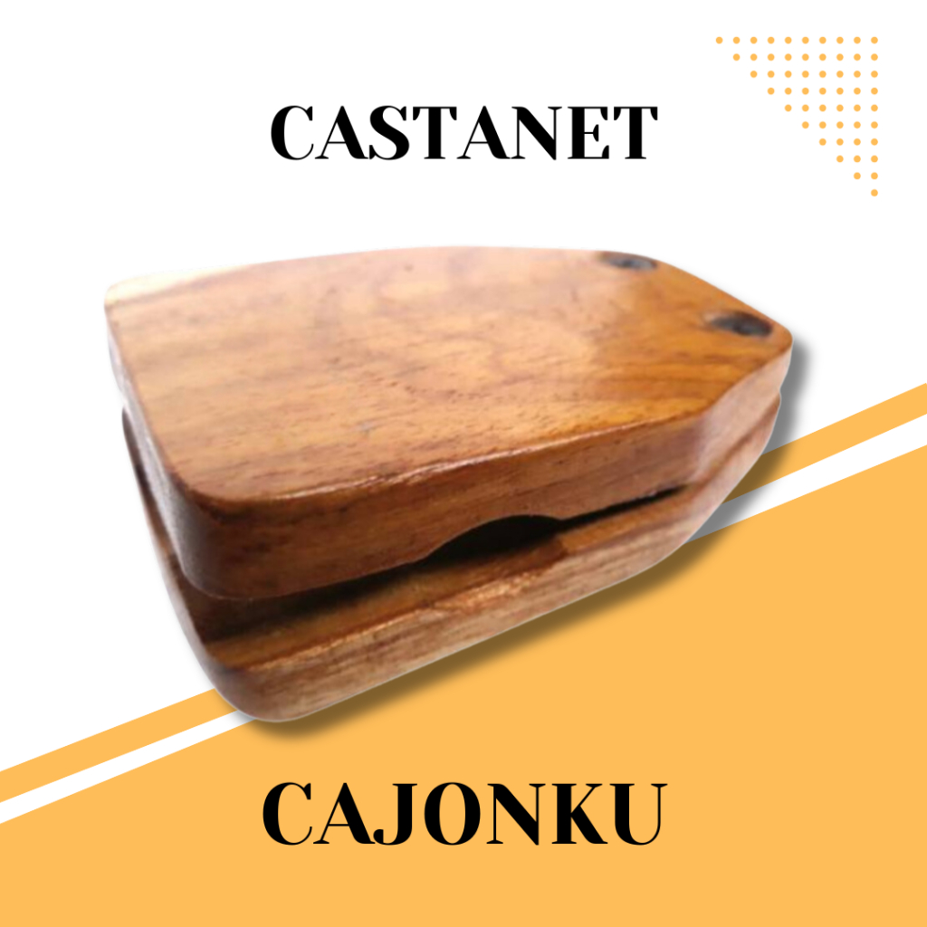 Jual Castanet Kayu Alat Musik - Kastanet Clapper Perkusi - Kastanyet ...
