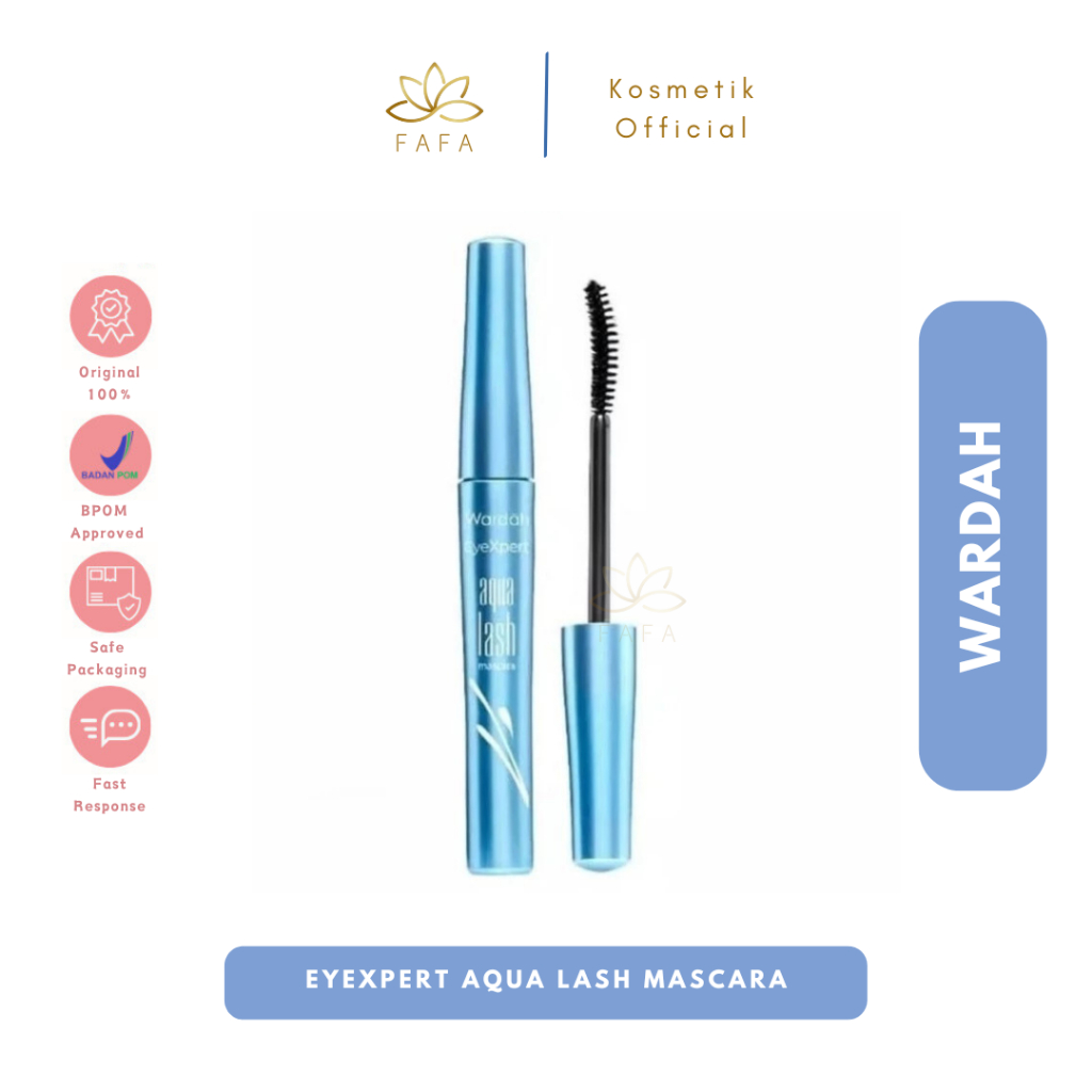 Jual WARDAH EyeXpert Aqua Lash Mascara - Bulu Mata Tebal, Panjang ...