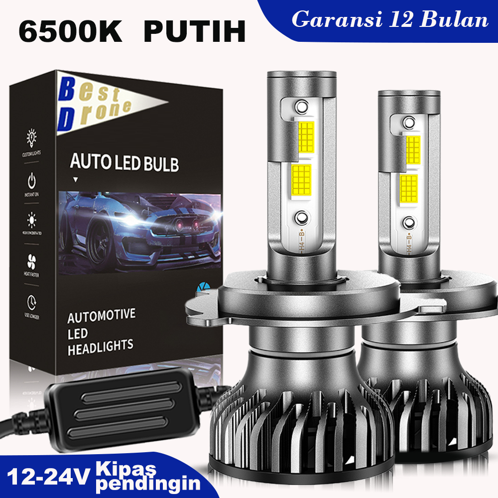 Jual BD 2pcs 6500k Putih Lampu Depan Mobil H4 H1 H3 H7 H11 9005 HB3 9006 HB4 H8 H9 9012 HIR2 ...
