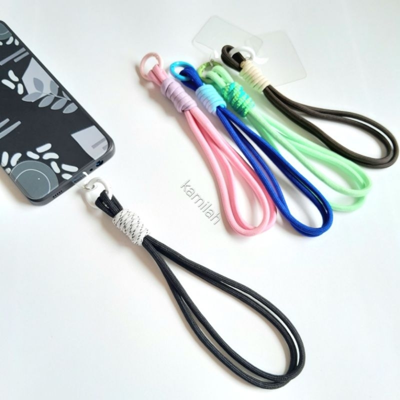 Jual PHONE STRAP TALI HP PARACORD GANTUNGAN KUNCI LANYARD ID CARD ...