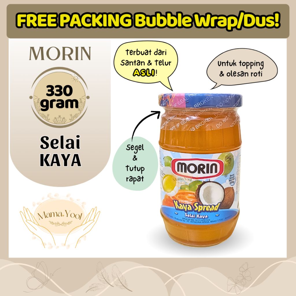 Jual Morin Kaya Spread 330 gram FREE PACKING / Selai Topping Olesan ...