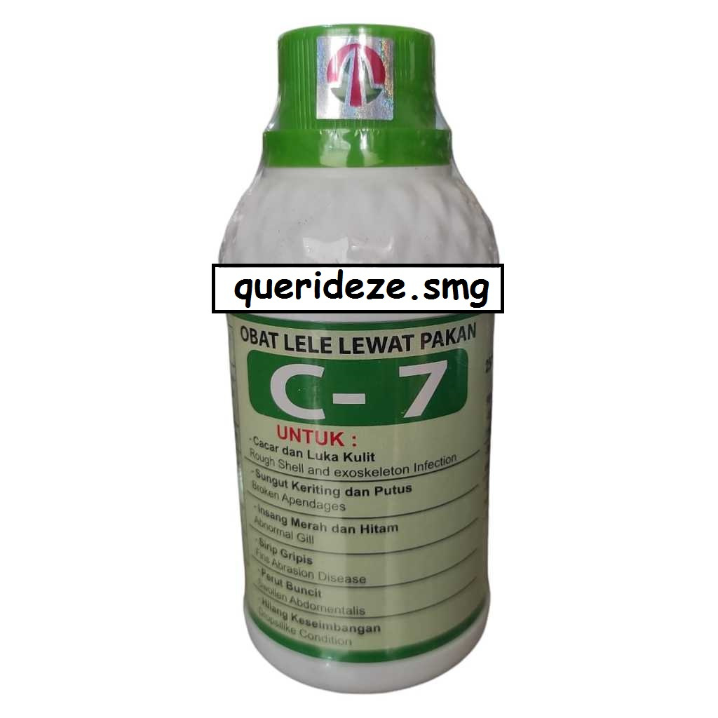 Jual OBAT IKAN LELE SAKIT CACAR LUKA KULIT INSANG MERAH SIRIP - C7 250 ML | Shopee Indonesia