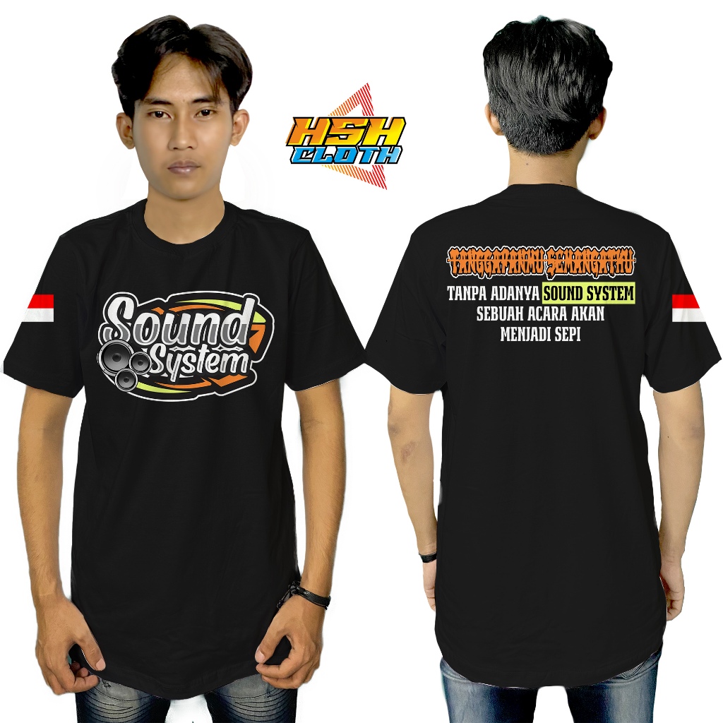 Jual Baju Kaos Distro Sound System Audio Design Baru Tanggapanmu ...