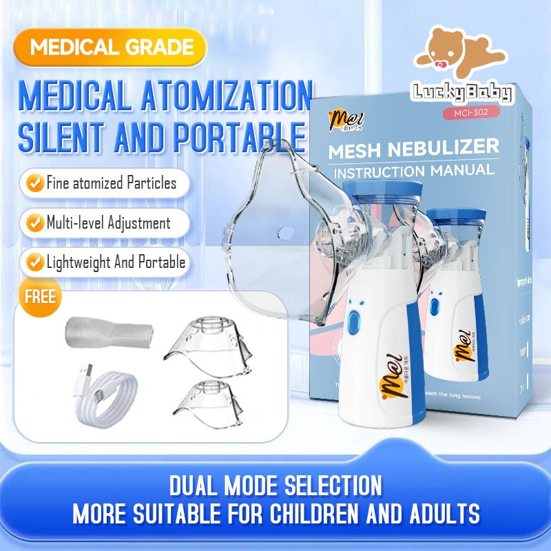 Jual Alat Nebulizer Portable Ultrasonik / Inhaler Praktis untuk Anak ...