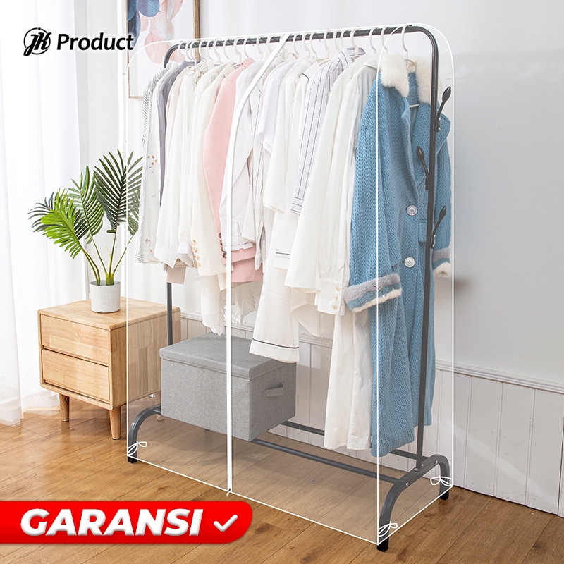 Jual Cover Penutup Rak Gantungan Baju Gawang Stand Hanger Anti Debu ...