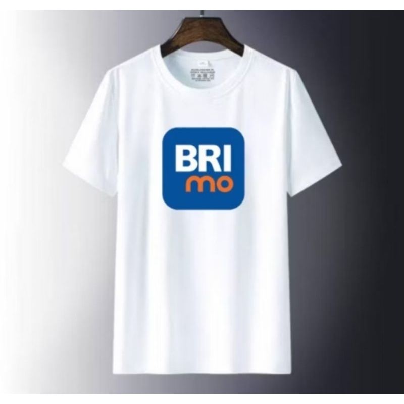 Jual Kaos T shirt logo BRI mo Putih | Shopee Indonesia