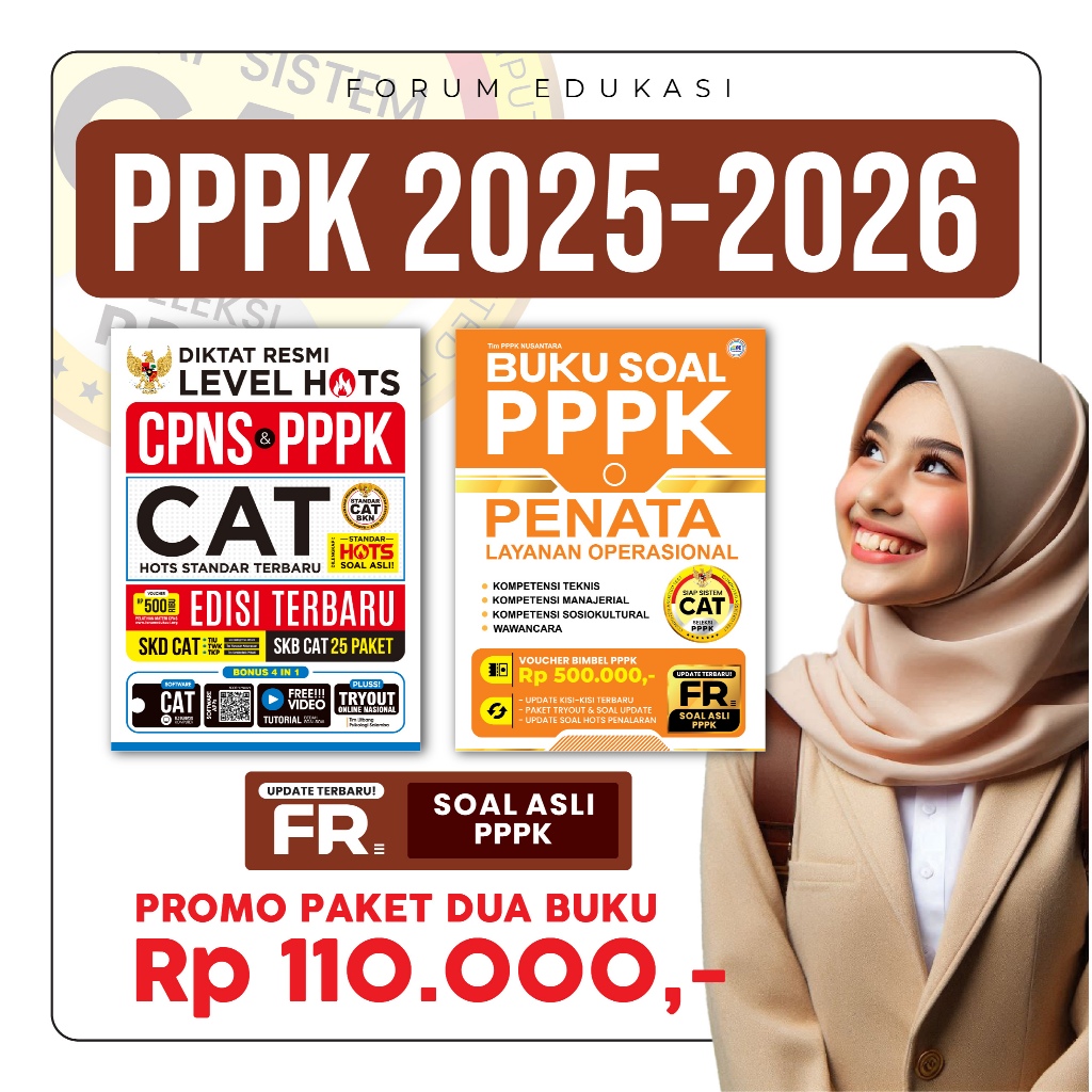 Jual Buku PPPK Formasi PPPK PENATA LAYANAN OPERASIONAL 2025 - 2026 ...