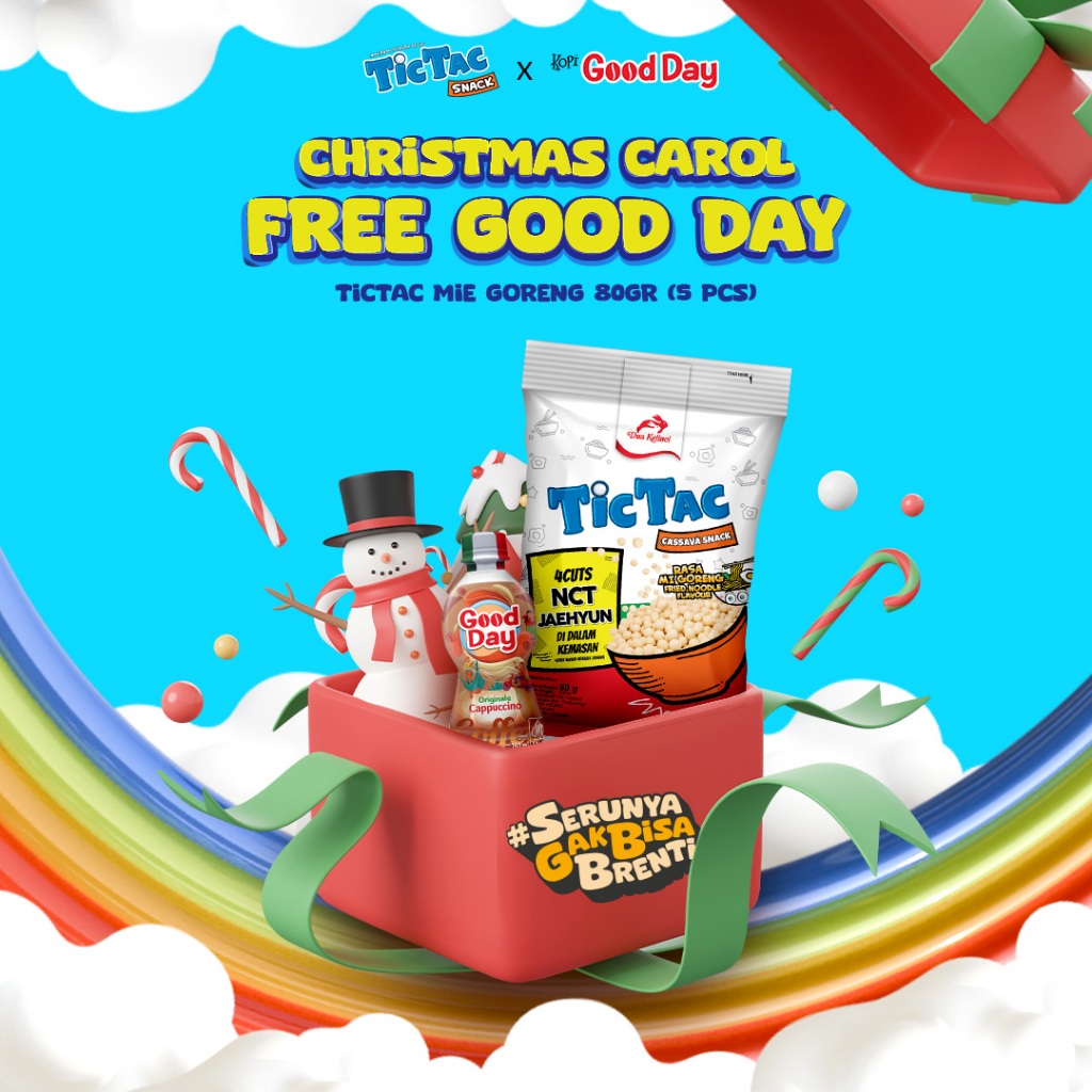 Jual Paket Christmas Carol - Tic Tac X Good Day | Shopee Indonesia