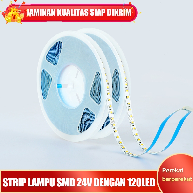 Jual Strip Lampu Perekat Tegangan Rendah Kecerahan Tinggi 24V 2835 LED ...