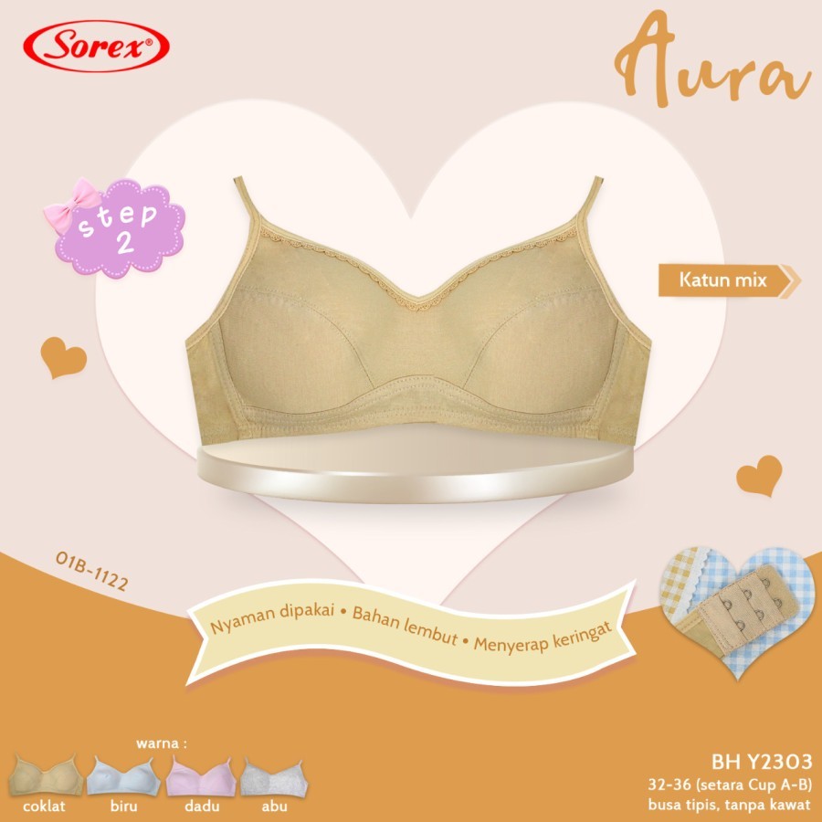 Jual BRA MINISET ANAK PEREMPUAN BH MINIBRA ANAK REMAJA ABG STEP 2 SOREX ...