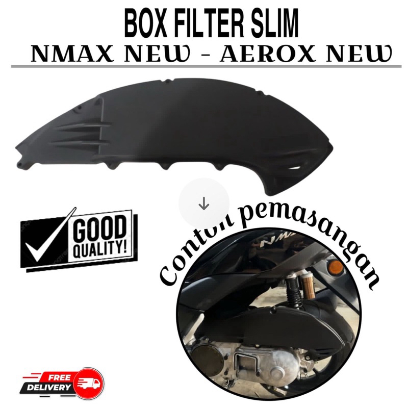 Jual Box Filter Slim Nmax New Aerox New Box Filter Terbaru Box Filter ...