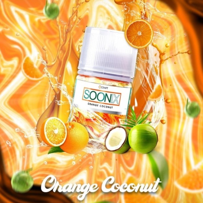 Jual SOONIX ORANGE COCONUT 60ML 3MG | Shopee Indonesia