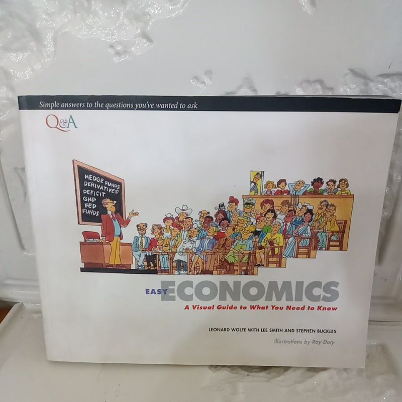 Jual Buku Original EASY ECONOMICS A VISUAL GUIDE TO WHAT YOU NEED TO ...