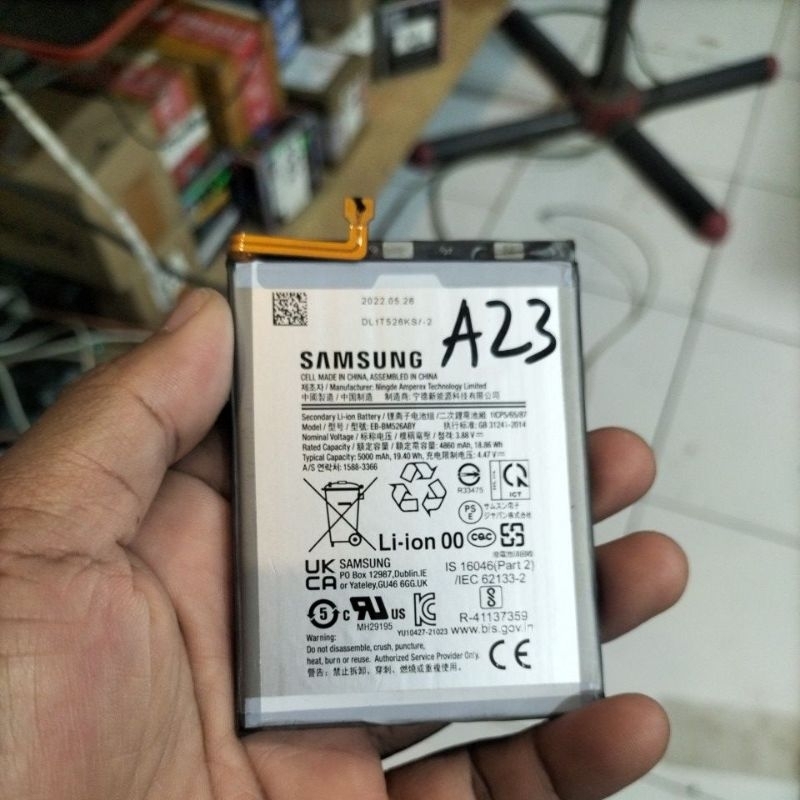 Jual baterai samsung a23 copotan | Shopee Indonesia