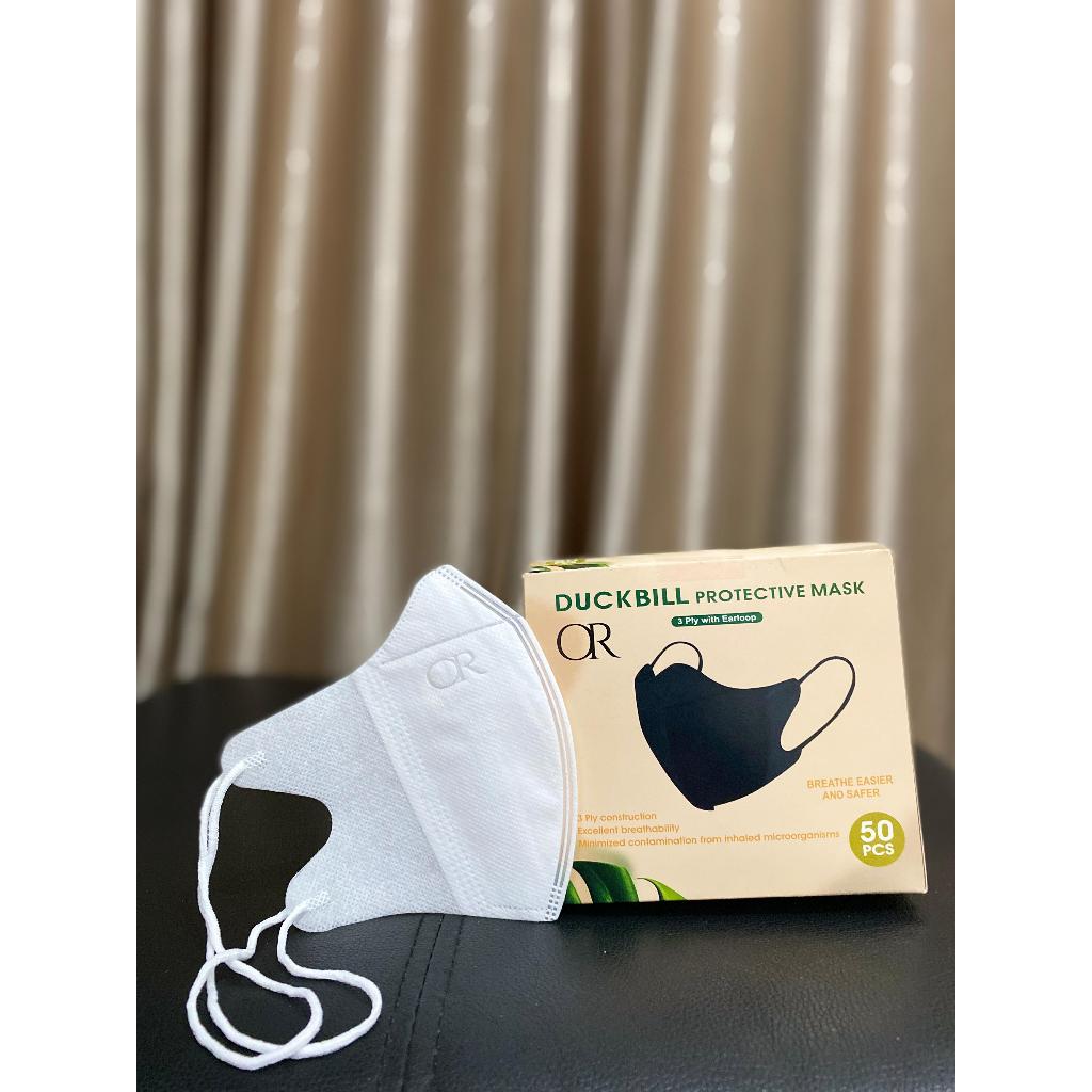 Jual Masker Duckbill OR 3Ply / Masker Duckbill DB BOX EL Earloop Cantol ...