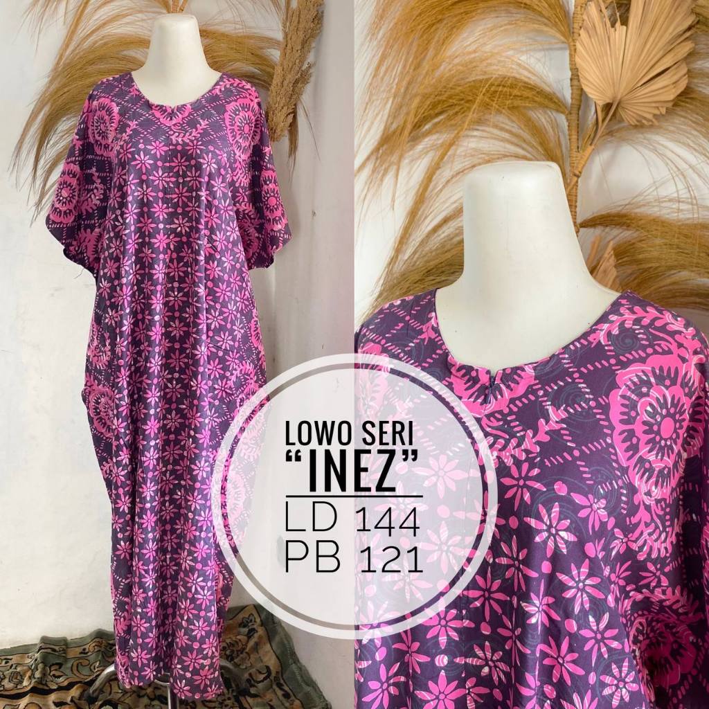 Jual [LD 144] Daster Lowo Batik Cap Pekalongan Jumbo Lowo Kalong Busui ...