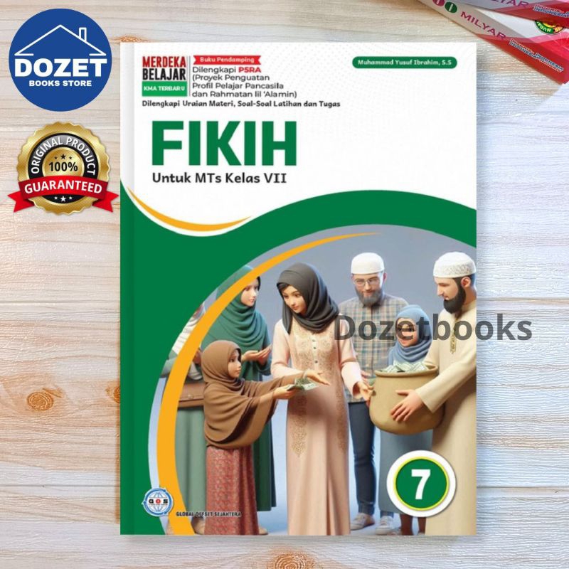 Jual Buku Paket Fikih Kelas 7 MTs Kurikulum Merdeka Untuk Siswa PT. GLOBAL OFFSET SEJAHTERA ...