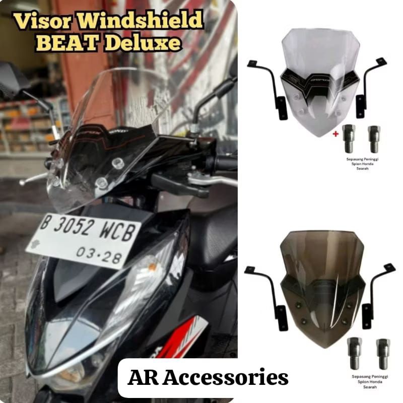 Jual Visor Windshield Beat Street Fi 2016 2017 2018 2019 2020 2021 2022 ...