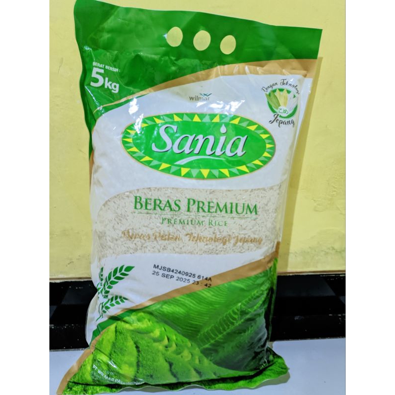 Jual BERAS SANIA BERAS PREMIUM 5KG | Shopee Indonesia