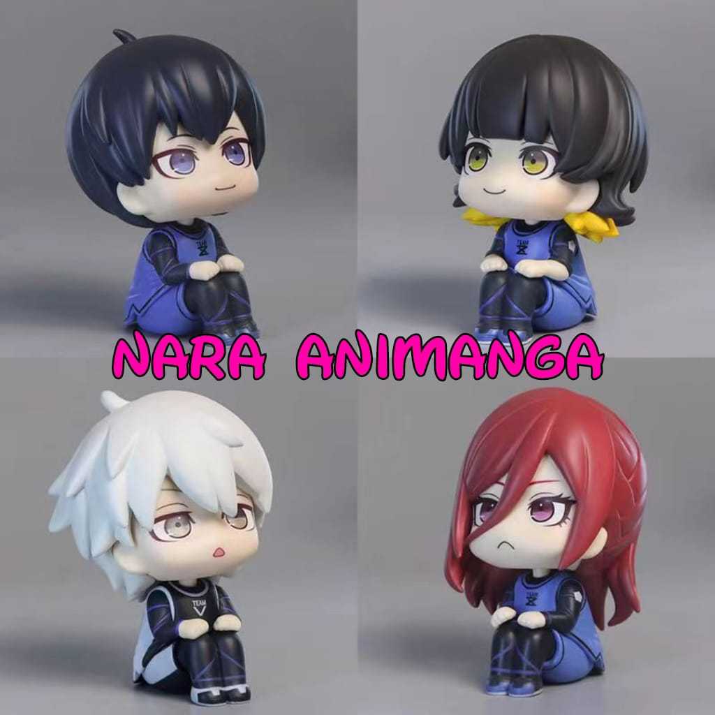 Jual Nara Animanga Action Mini Figure Anime Blue Lock Isagi Bachira ...