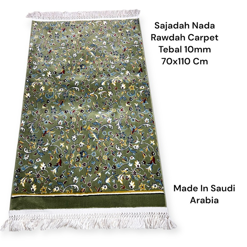 Jual Sajadah Imam Nada Carpet Rawdah Tebal 10mm Made In Saudi Arabia ...