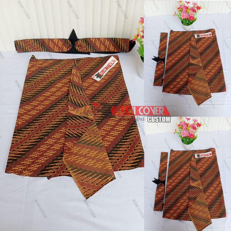 Jual 1set sapit instan siap pakai dan iket kepala sunda anak laki laki ...