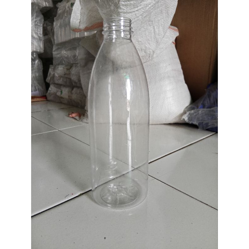 Jual (MINIMAL ORDER 20PCS) BOTOL PLASTIK 600ML/BOTOL CANTIK 600ML/SHORT ...