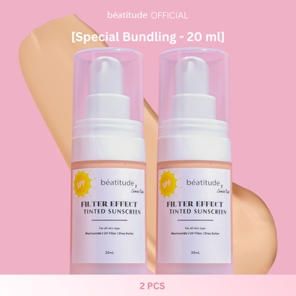 Jual [PROMO BUNDLING 2PCS] béatitude - Filter Effect Tinted Sunscreen ...