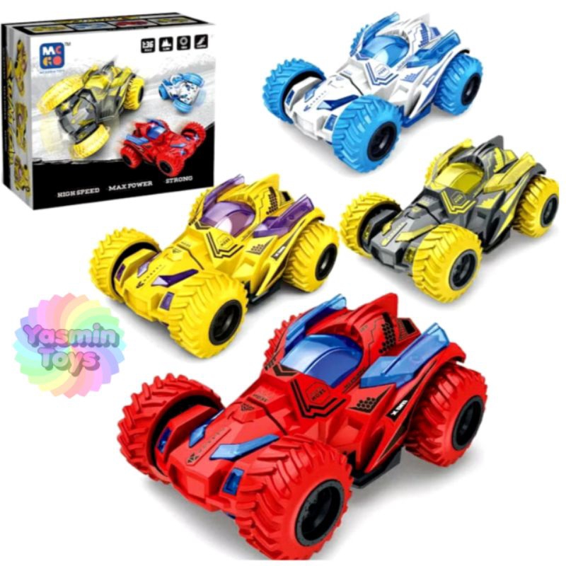 Jual Mainan Anak mobil pull back bisa mutar 360 derajat tahan banting ...