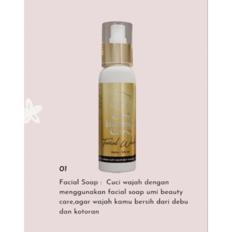 Jual FACIAL SOAP Lightening SABUN WAJAH UMI BEAUTY CARE | Shopee Indonesia