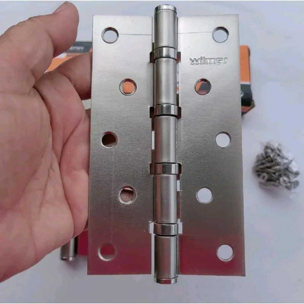 Jual Engsel Jendela ukuran 3 inch engsel pintu original wilmer ...