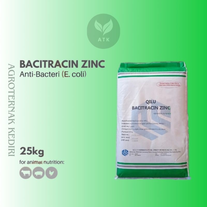 Jual AGP Qilu BZ Baci tracin zinc sack 25kg anti bakteri | Shopee Indonesia