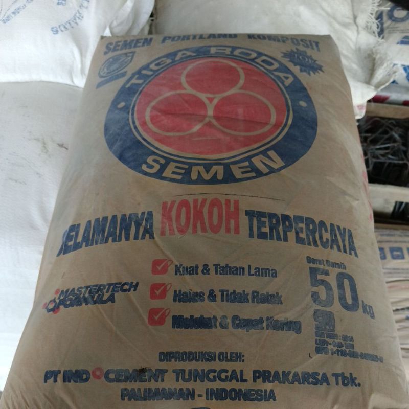 Jual Semen Kiloan 1 kg Semen Tiga Roda Kokoh Terpercaya 50 kg/ kiloan ...