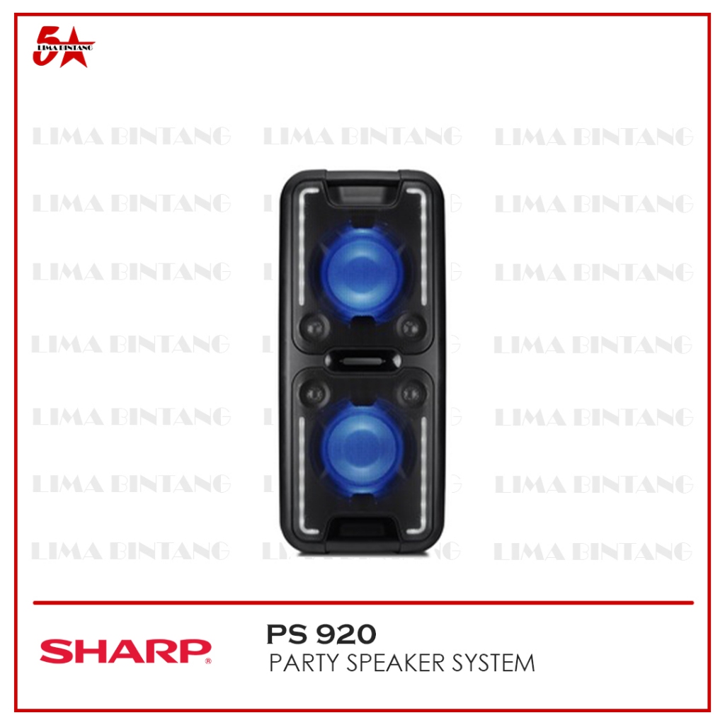 Jual SHARP SPEAKER AUDIO PS-920 PS920 PORTABLE SPEAKER | Shopee Indonesia
