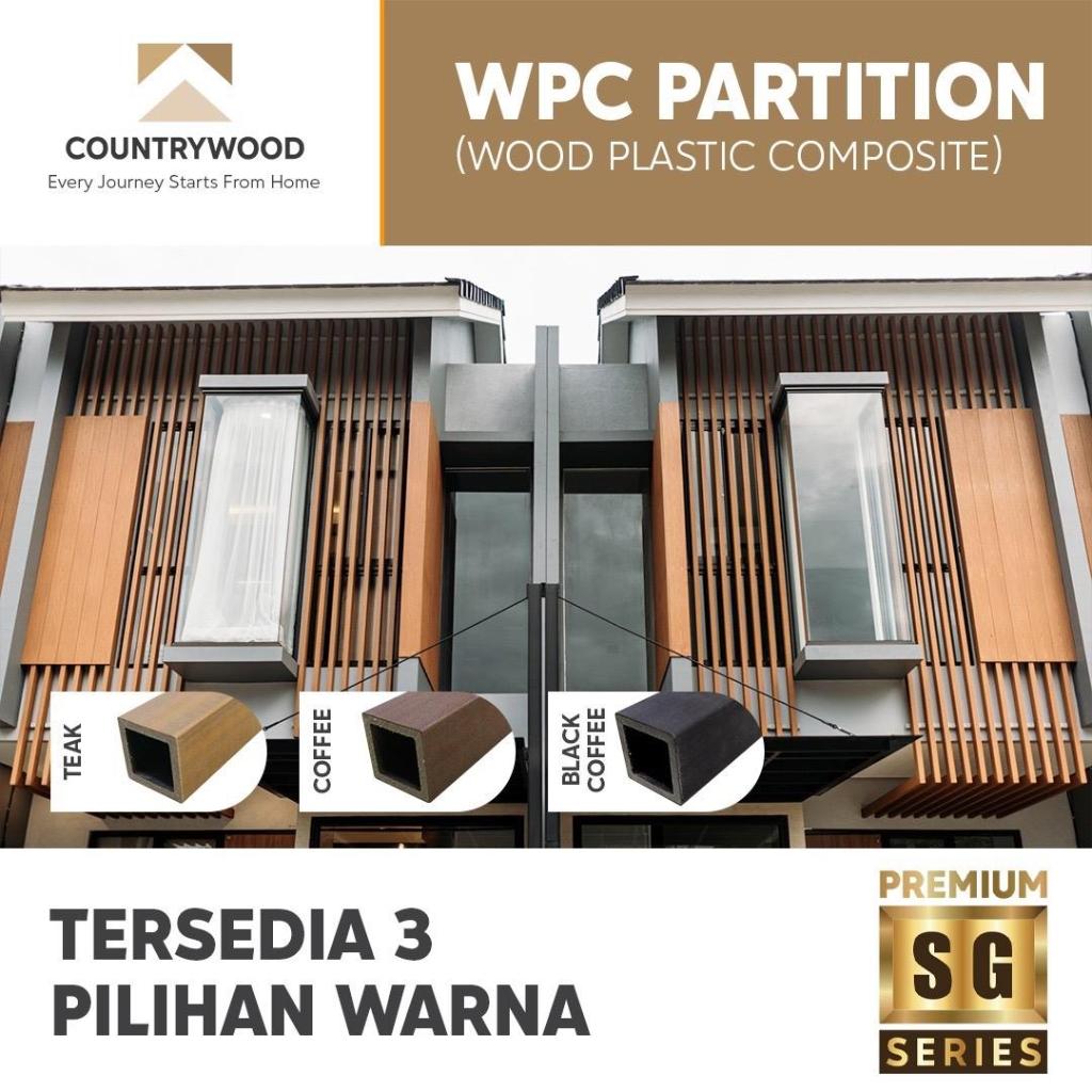 Jual (Wood Plastic Composite) WPC Partition Countrywood (4,5p) | Shopee ...