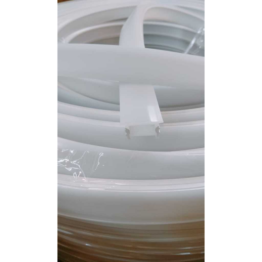 Jual HOUSING LAMPU STRIP LED FLEXIBLE 20X10 MILI COVER LAMPU LED STRIP ...