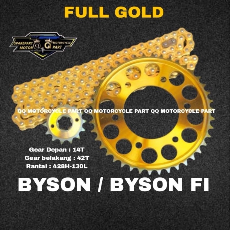Jual GEAR / GIR SET / GEAR PAKET BYSON / GEAR PAKET BYSON / GIR PAKET ...