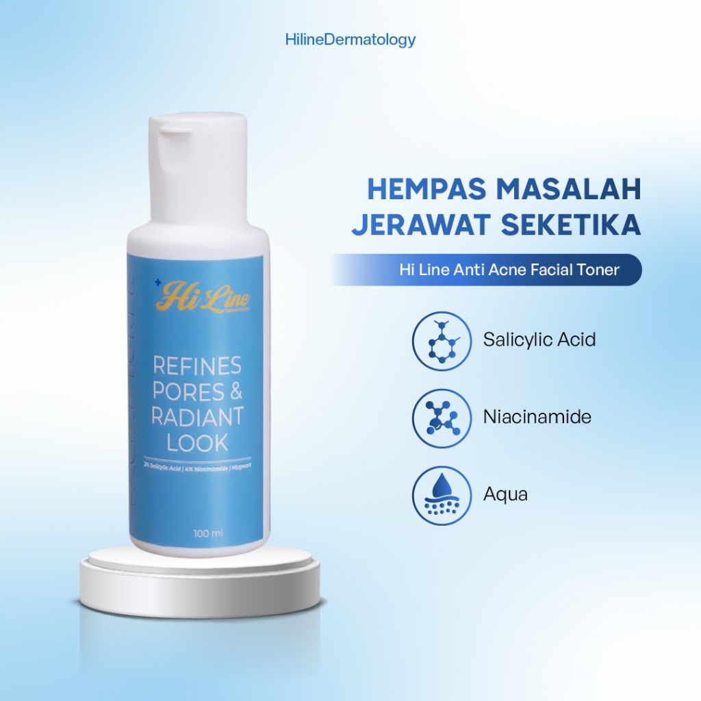 Jual Anti Acne Facial Toner Merawat Kulit Berjerawat Samarkan Pori ...